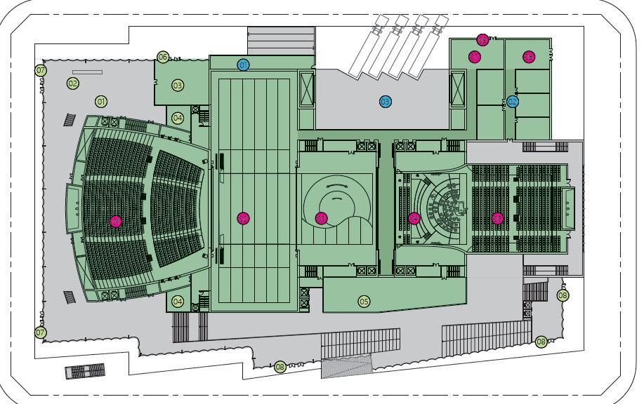 Shenzhen International Performance Center : second place